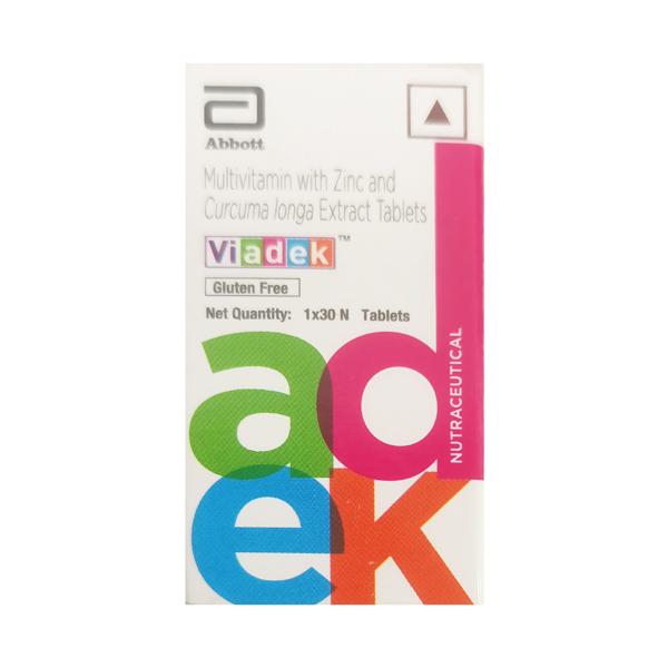 VIADEK GLUTEN FREE Tablet 30's : Uses, Side Effects, Price | Netmeds