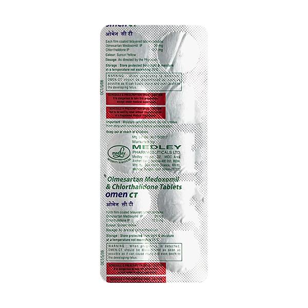 Buy Omen CT Tablet 10'S Online at Upto 25% OFF | Netmeds