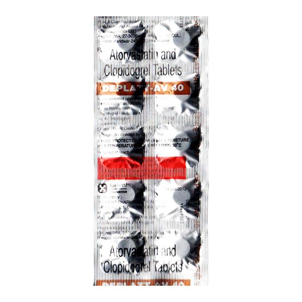 Deplatt Av 40 Tablet 10's Price, Uses, Side effects | Netmeds