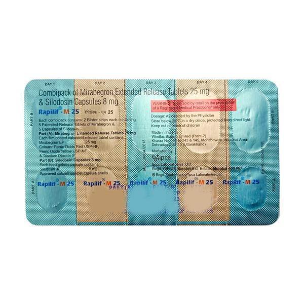 Buy RAPILIF M 25 Combipack 10's Online at Upto 25% OFF | Netmeds