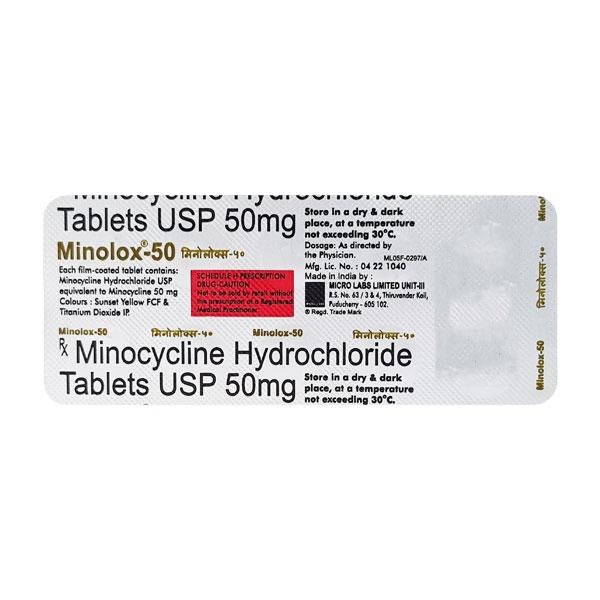 Buy Minolox 50mg Tablet 10'S Online at Upto 25% OFF | Netmeds