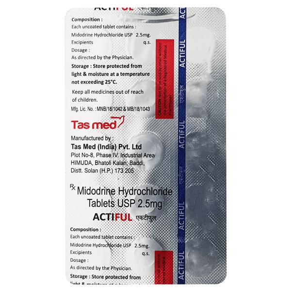 ACTIFUL Tablet 15's Price, Uses, Side effects, Substitutes | Netmeds