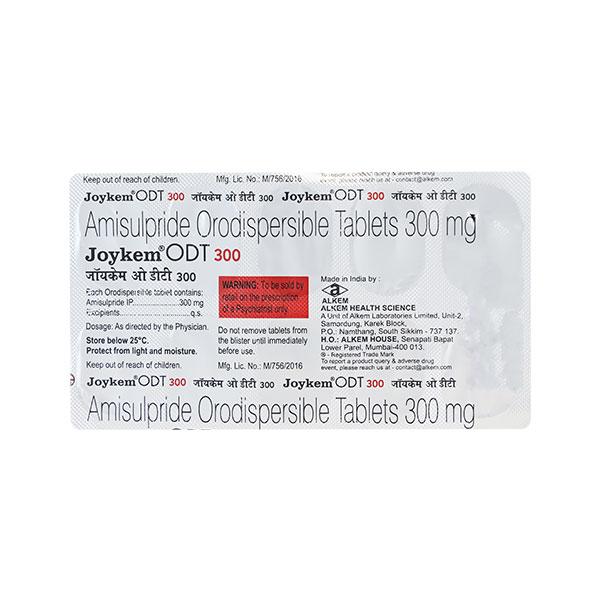 JOYKEM ODT 300mg Tablet 10's Price, Uses, Side effects, Substitutes ...