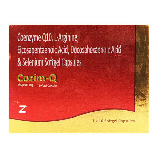 Cozim Q Capsule 10'S Price, Uses, Side effects, Substitutes | Netmeds