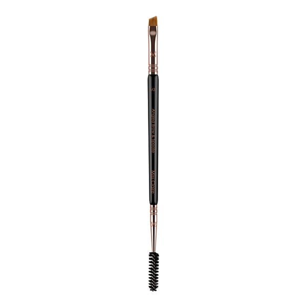 Buy Miss Claire M31 - Angled Brow & Spoolie Brush (Rose Gold) 1's ...