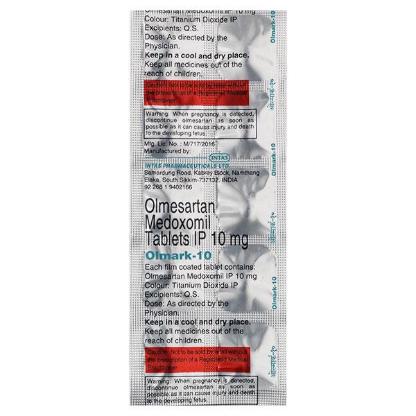 Olmark 10mg Tablet 10'S : Price, Uses, Side Effects | Netmeds
