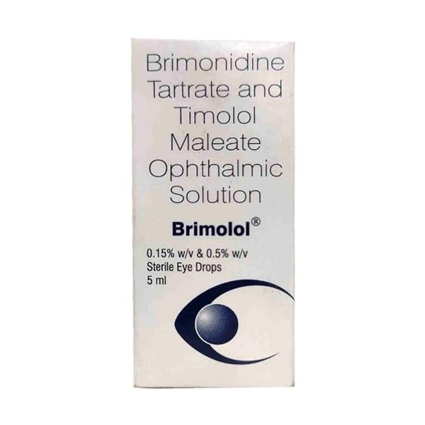 Buy Brimolol Eye Drops 5ml Online at Upto 20% OFF | Netmeds