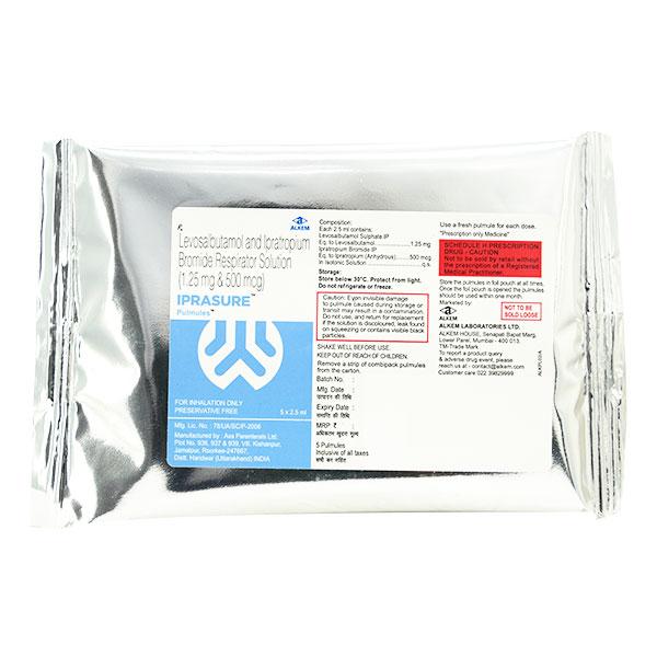 Buy IPRASURE Pulmules 5X2.5ml Online at Upto 25% OFF | Netmeds