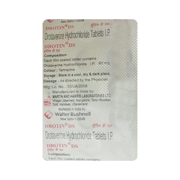 drotin ds tablet uses