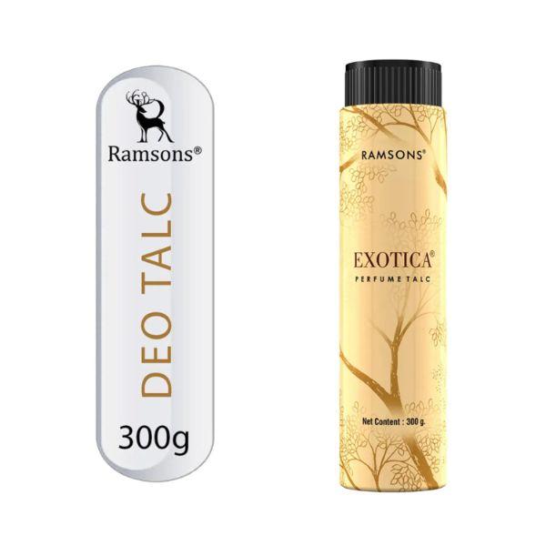 Buy Ramsons Exotica Perfum Talc 300 gm Online at Discounted Price | Netmeds