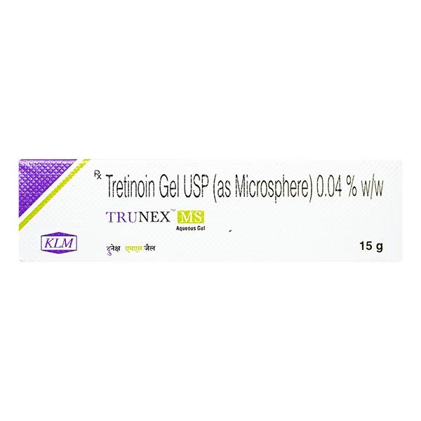 Trunex MS Aqueous Gel 15gm Price, Uses, Side effects, Substitutes | Netmeds
