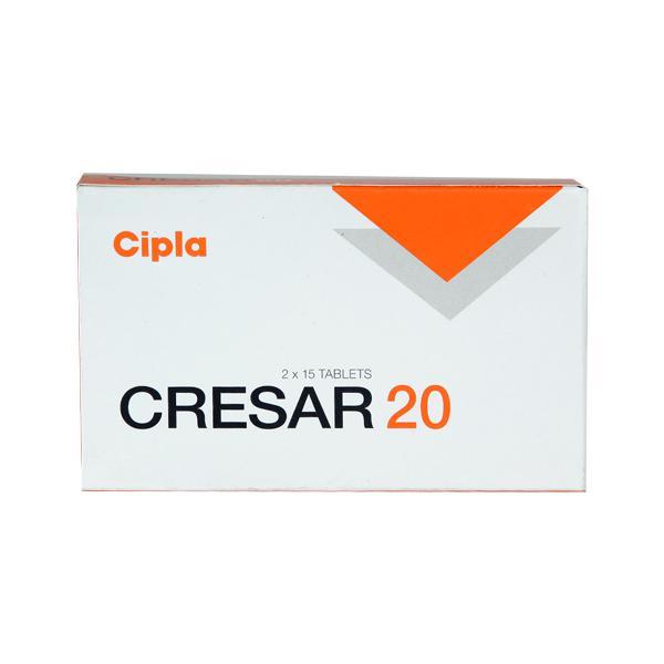 Cresar 20mg Tablet 15'S : Price, Uses, Side Effects | Netmeds