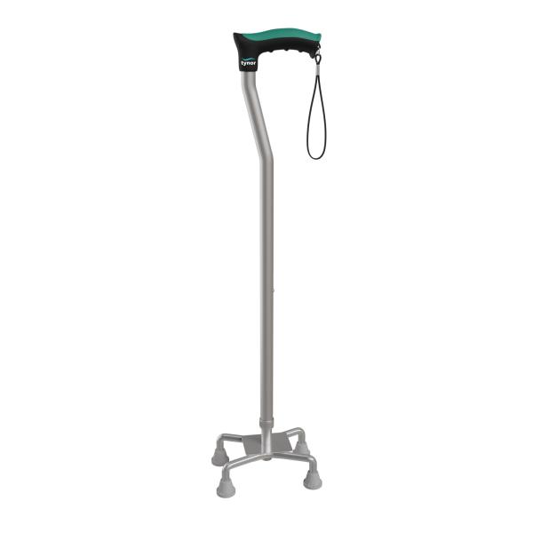 Tynor Walking Stick Quadripod - Silver 1's Online at Discounted Price ...