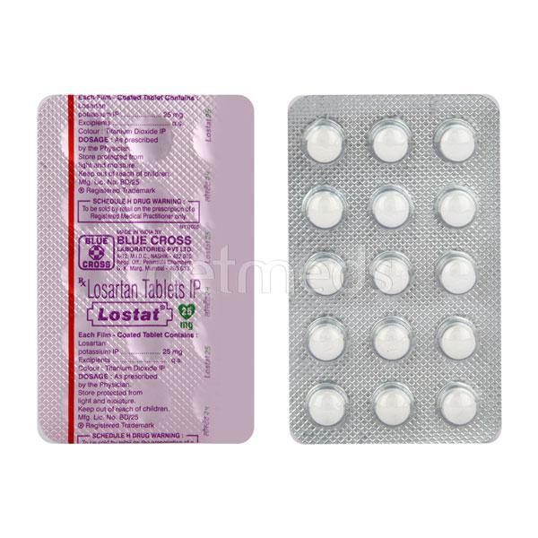 Lostat 25mg Tablet 15'S : Price, Uses, Side Effects | Netmeds