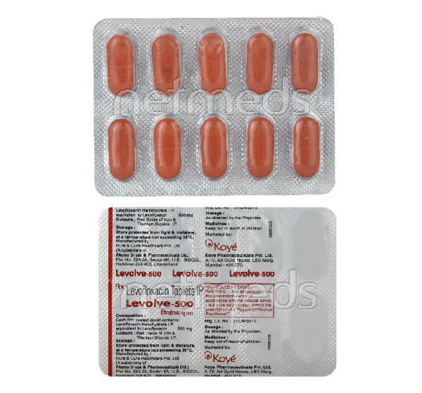 Buy Levolve 500mg Tablet 10'S Online at Upto 25% OFF | Netmeds