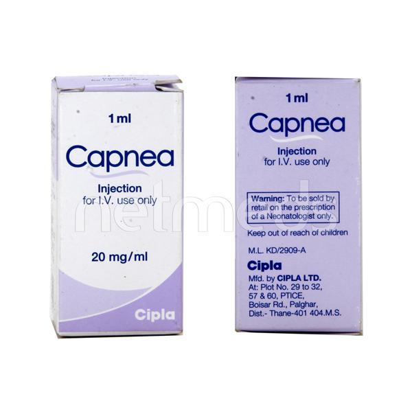 Capnea Injection 1ml Price, Uses, Side effects, Substitutes | Netmeds