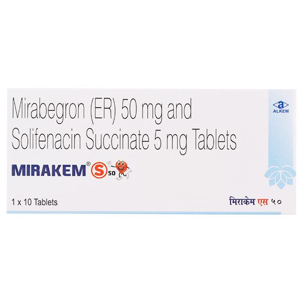 Buy MIRAKEM S 50 Tablet 10's Online at Upto 25% OFF | Netmeds