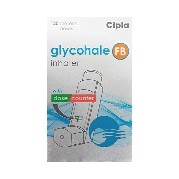 GLYCOHALE FB with dose counter Inhaler 120md Price, Uses, Side effects ...