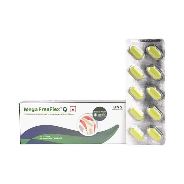MEGA FREEFLEX Q Tablet 10's Price, Uses, Side effects, Substitutes ...