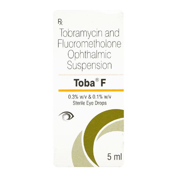 Toba F Eye Drops 5ml : Uses, Side Effects, Price | Netmeds