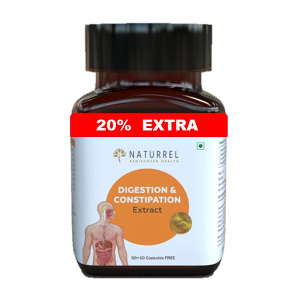 Naturrel Digestion & Constipation Extract Capsule 50's + Free 10's ...