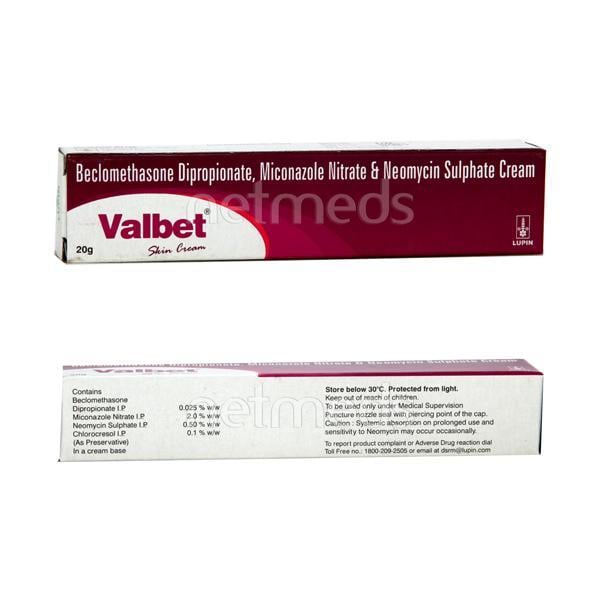 Valbet Skin Cream 20gm - Price, Uses, Side Effects | Netmeds