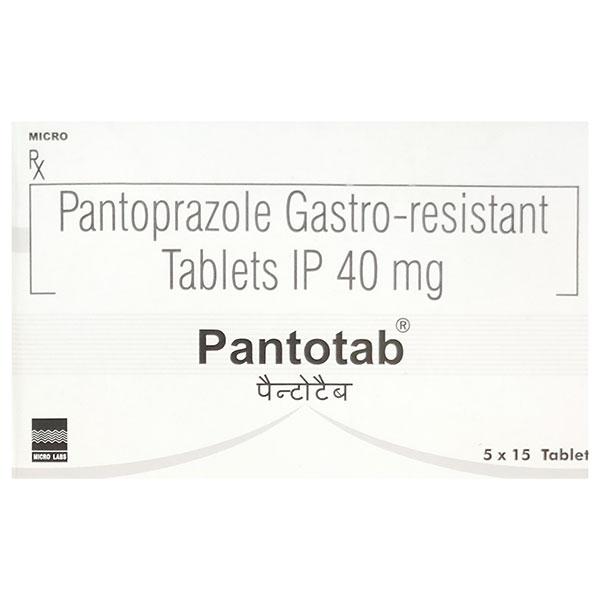 Buy PANTOTAB 40 Tablet 15's Online at Upto 25% OFF | Netmeds