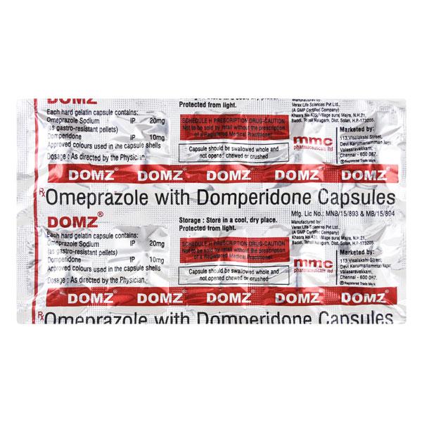 Buy DOMZ Capsule 10's Online at Upto 25% OFF | Netmeds