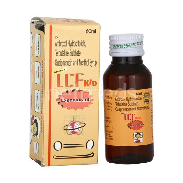 LCF Kid Expectorant Syrup 60ml - Price, Uses, Side Effects | Netmeds