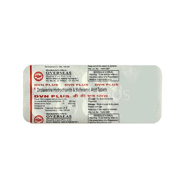DVN Plus Tablet 10'S Price, Uses, Side effects, Substitutes | Netmeds