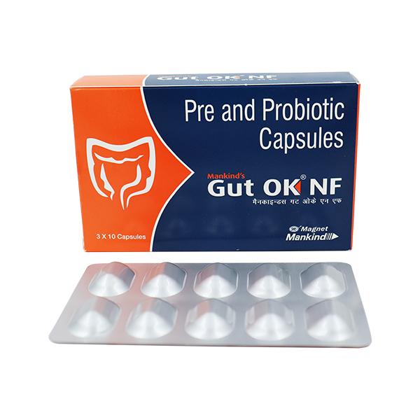 GUT OK NF Capsule 10'S - Price, Uses, Side Effects | Netmeds
