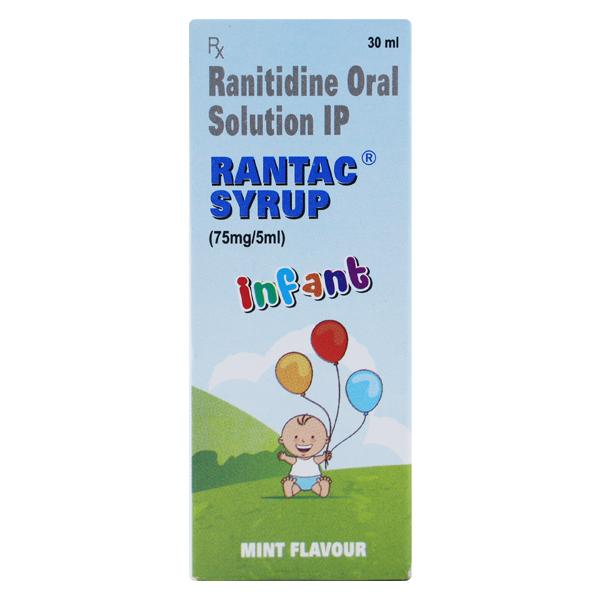 RANTAC MINT INFANT Syrup 30ml - Price, Uses, Side Effects | Netmeds