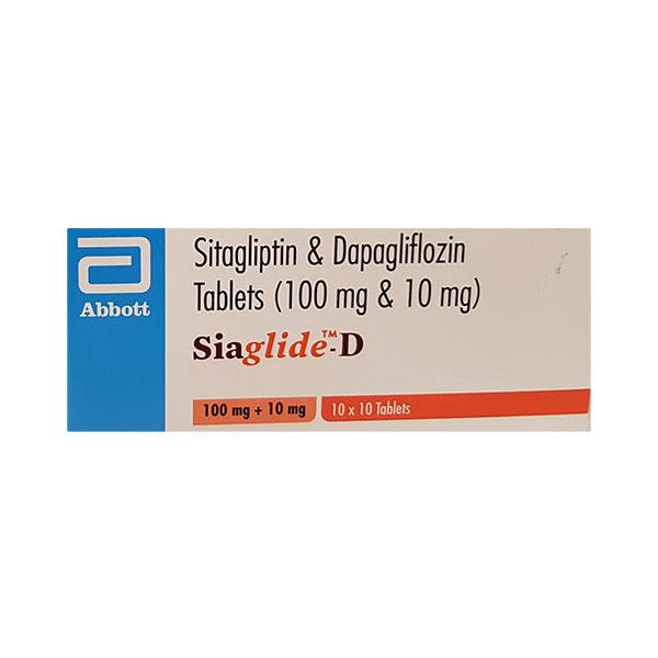 SIAGLIDE D 100+10mg Tablet 10's Price, Uses, Side effects, Substitutes ...