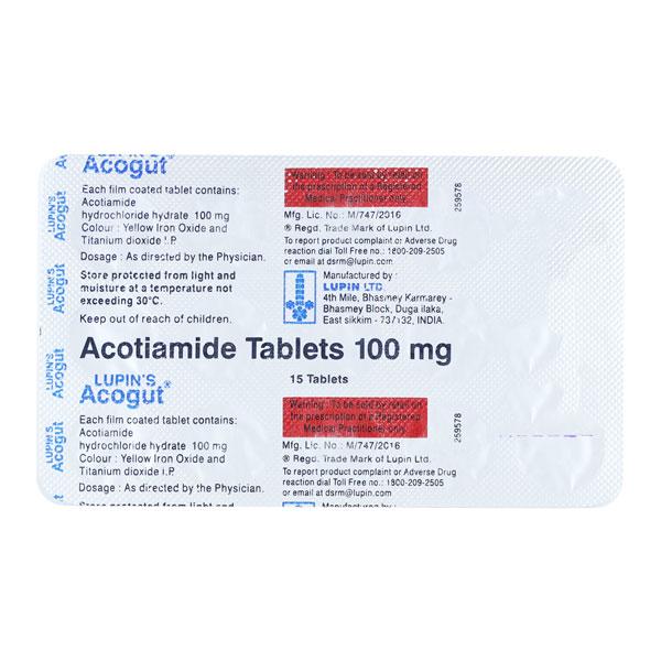 Buy Acogut Tablet 15'S Online at Upto 25% OFF | Netmeds