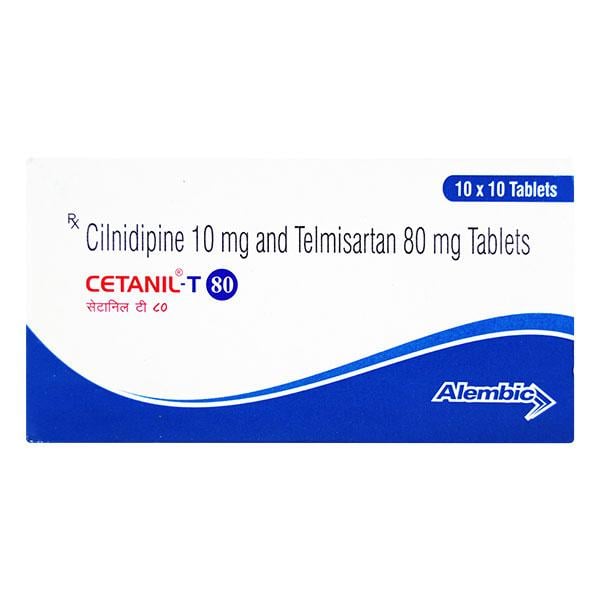 Cetanil T 80mg Tablet 10'S : Price, Uses, Side Effects | Netmeds