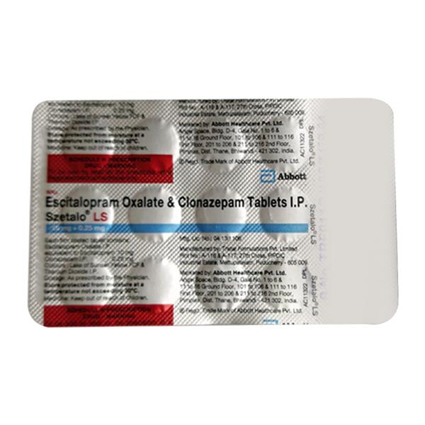 SZETALO LS Tablet 15's - Price, Uses, Side Effects, and Substitutes ...