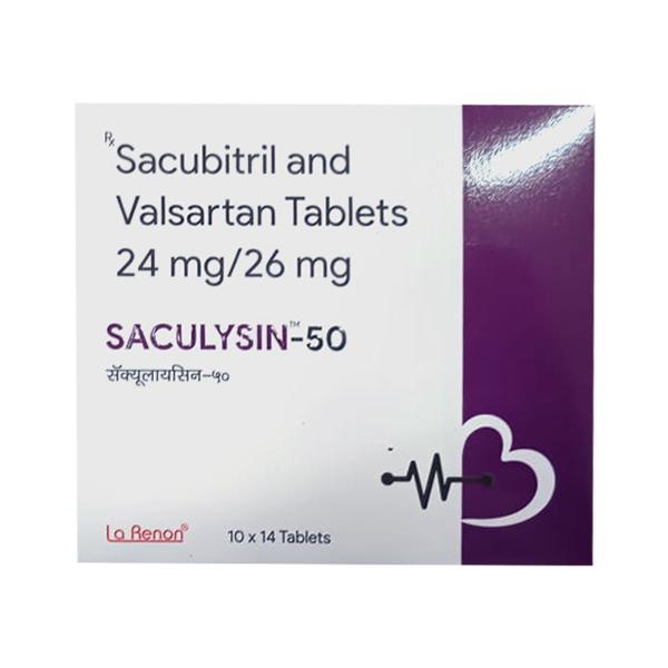 SACULYSIN 50 Tablet 14's Price, Uses, Side effects, Substitutes | Netmeds