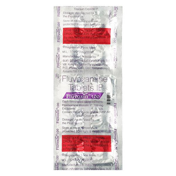Fluvoxin 100mg Tablet 10'S : Price, Uses, Side Effects | Netmeds