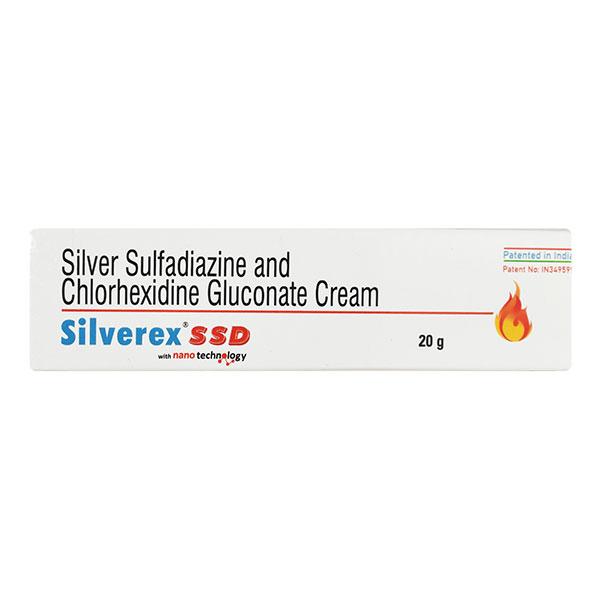 Buy SILVEREX SSD Cream 20gm Online at Upto 25% OFF | Netmeds