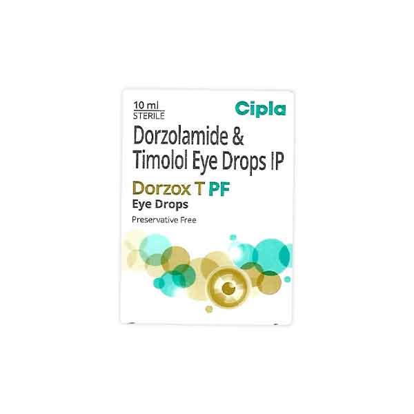 DORZOX T PF Eye Drops 10ml Price, Uses, Side effects, Substitutes | Netmeds
