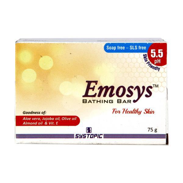 Emosys Bathing Bar 75gm : Price, Uses, Side Effects | Netmeds