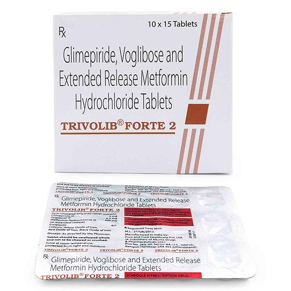 TRIVOLIB FORTE 2 Tablet 15's : Price, Uses, Side Effects | Netmeds
