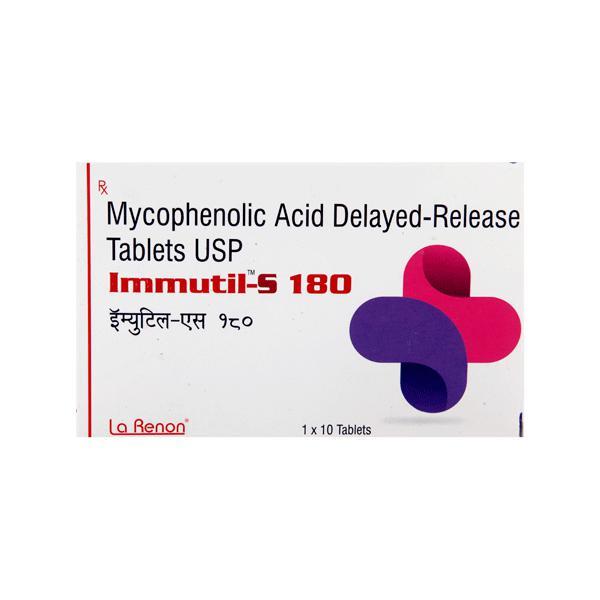Immutil S 180mg Tablet 10'S Price, Uses, Side effects, Substitutes ...