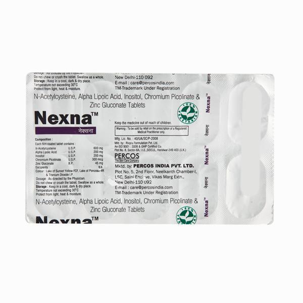 Nexna Tablet 10'S Price, Uses, Side effects, Substitutes | Netmeds