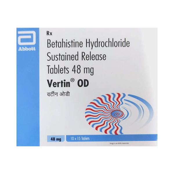 VERTIN OD 48mg Tablet 15's Price, Uses, Side effects, Substitutes | Netmeds