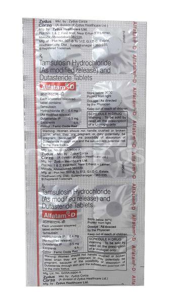 Alfatam D Tablet 10'S : Uses, Side Effects, Price | Netmeds