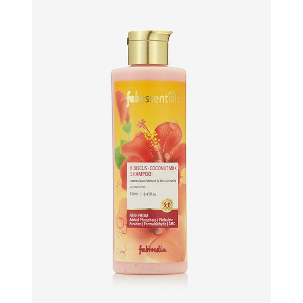 Buy Fabessentials Hibiscus Coconut Milk Shampoo 250 ml Online at Best ...
