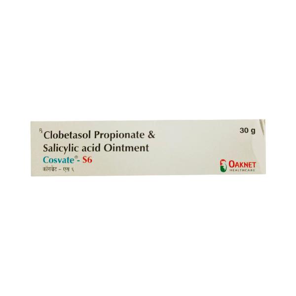 Cosvate S6 Ointment 30gm Price, Uses, Side effects, Substitutes | Netmeds