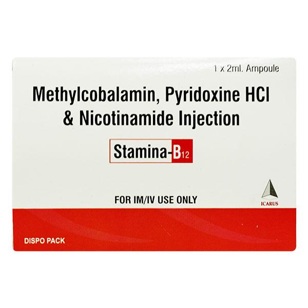 Buy STAMINA B12 Injection 2ml Online at Upto 25% OFF | Netmeds