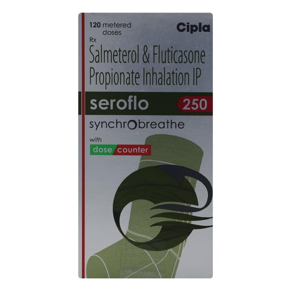 Buy Seroflo 250 Synchrobreathe Inhaler 120Mdi Online at Upto 25% OFF ...